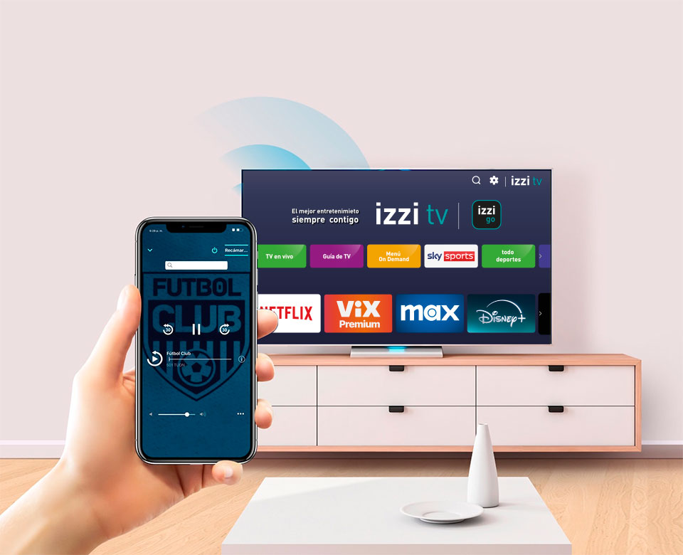 Streaming sin costo y más con izzi GO - izzi